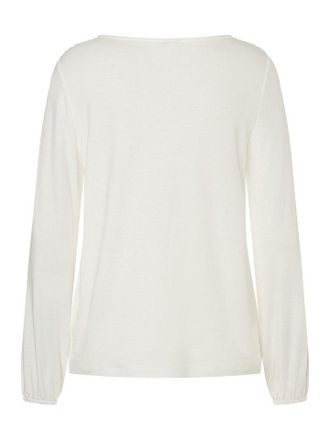 More & More Klassische Bluse elegantes Blusenshirt, Materialmix