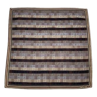 Fendi Pre-owned Seidenschal - - Pre-owned - Damen - Mehrfarbig - ONE SIZE