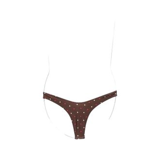 Frankies Bikinis Full Moon Satin Bottom - - Underwear - Damen - Braun - M