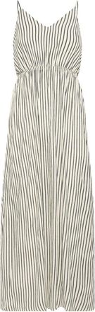 Ichi Ichi, Femme, Robes, Gris, Taille: 46 FR Total Eclipse Stripe - 9000055