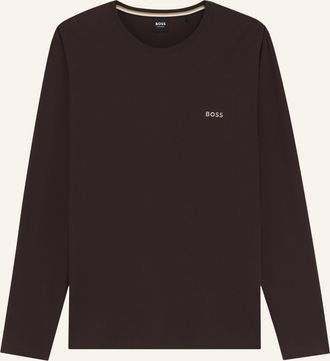 HUGO BOSS Schlafshirt Mix&Match braun