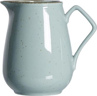 Ritzenhoff & Breker Krug Casa, 800 ml, Servierkrug im Vintage-Look, Mix & Match-Geschirr, Spülmaschinenfest & Mikrowellengeeignet, Porzellan, Blau