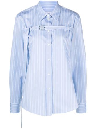 Off-white Gestreiftes Hemd - Blau