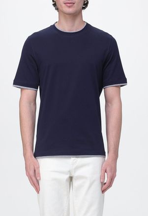 Brunello Cucinelli T-Shirt BRUNELLO CUCINELLI Homme couleur Cobalt