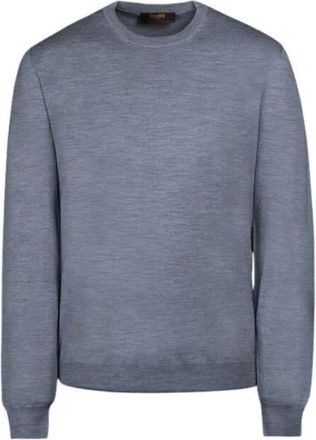 Moorer Homme, Pulls, Bleu, Taille: 3XL Orvieto Sweater