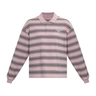 Carhartt Work in Progress Bronson Langarm-Polo - - Tops - Damen - Rosa - XS