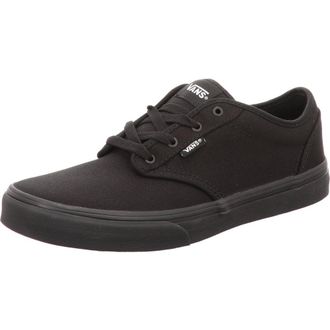 Vans Unisex-Kinder Sneakers, Schwarz (Canvas Black/Black)
