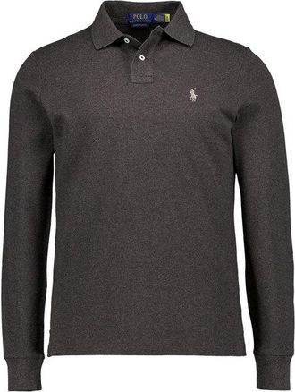 Polo Ralph Lauren Herren Polo-Shirt grau Slim Fit
