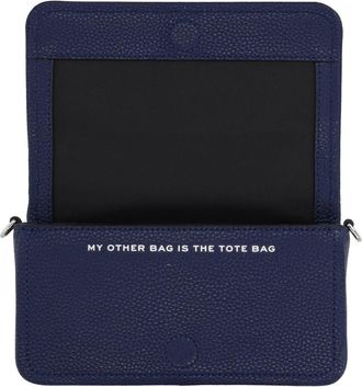 Marc Jacobs Womens The Mini Bag Blue Shoulder
