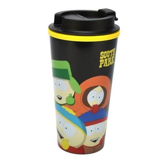 Blue Sky Studios South Park Gobelet isotherme, capacit&eacute; 450 ml, d&eacute;cor&eacute; avec les personnages embl&eacute;matiques de la s&eacute;rie, merch officiel