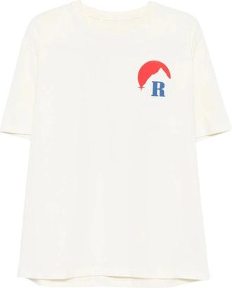 Rhude Homme, Tops, Beige, Taille: 2XL Moonlight Regatta T-shirt