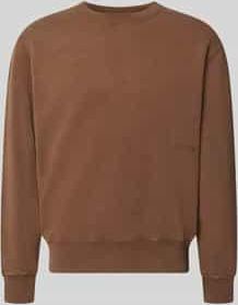 Edwin Sweatshirt aus reiner Baumwolle mit Stickerei Modell Axiom