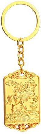 Generico Porte-cl&eacute;s cheval chinois - Ornement porte-bonheur, m&eacute;tal &agrave; collectionner, accessoire &eacute;l&eacute;gant pour adolescents, adultes, filles, vie quotidienne prati