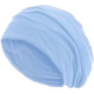 style3 Slouch Beanie aus atmungsaktivem, feinem und leichten Jersey Unisex Mütze Haube Bini Einheitsgröße