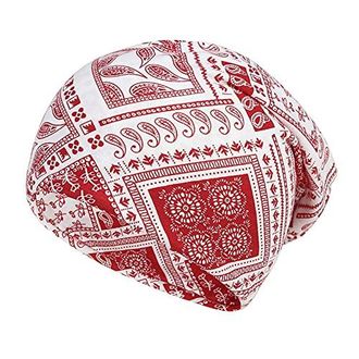 Generic Ensemble chapeau et bavoir &agrave; trois usages pour homme et femme - Casquettes de baseball en noix de cajou, rouge past&egrave;que, Taille unique