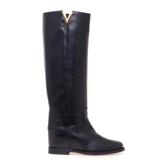 Via Roma 15 Stivale 2568 - - Shoes - Damen - Schwarzk - 42 EU