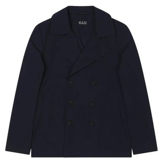 AT.P. CO Blauer Wintermantel - - Jackets - Herren - Blau - S