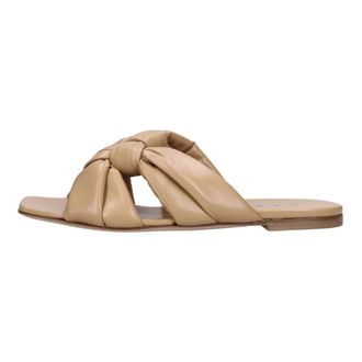 Casadei Woven Leather Mules - - Shoes - Damen - Braun - 37 EU