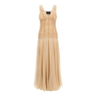 Giovanni Bedin Damen, Kleider, Beige, XSGr&ouml;&szlig;e