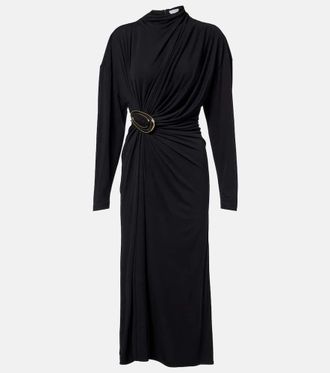 Bottega Veneta Robe midi en cr&ecirc;pe
