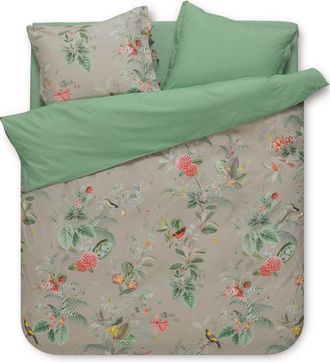 Pip Studio PiP Studio Bettw&auml;sche Floris Khaki
