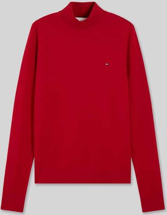 Tommy Hilfiger Slim Fit Langarmshirt mit Mock Neck