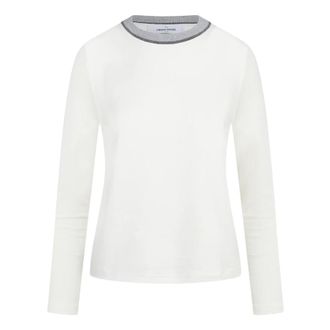 Gran Sasso Rundhals-Pullover - - Tops - Damen - Wei&szlig; - M