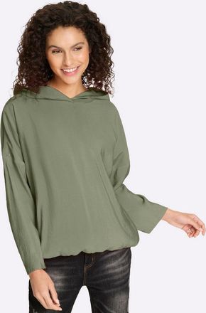 Heine Klassische Bluse Bluse Langarm