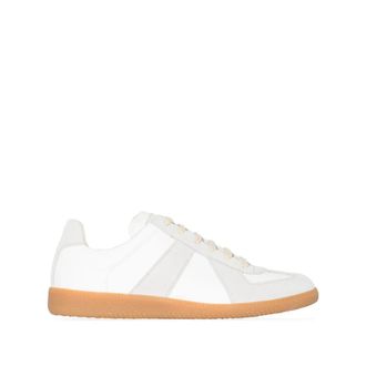 Maison Margiela Femme, Chaussures, Blanc, Taille: 37 EU Replica Low-Top Baskets