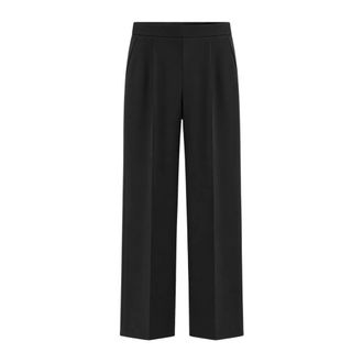 Clips Weite Hosen - - Trousers - Damen - Schwarzk - 3XL