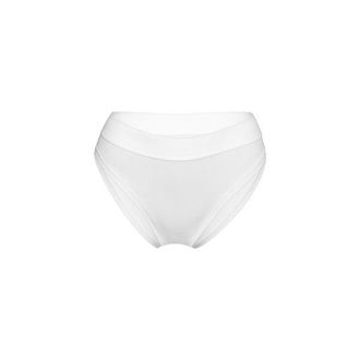 Wolford Culotte taille mi-haute en coton m&eacute;lang&eacute;