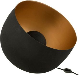 Paris Prix Lampe &agrave; Poser en M&eacute;tal Mila 43cm Noir