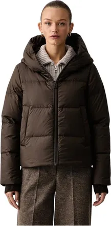 Marc O'Polo Veste matelass&eacute;e en duvet - Femme - Vestes - Brun - Taille: 40 FR