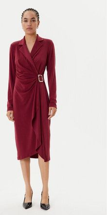 Joseph Ribkoff Coctailkleid 253145 Dunkelrot Slim Fit