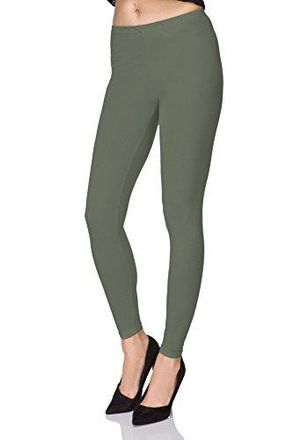 FUTURO FASHION Legging Long pour Femme - Taille Haute Hiver - Coton Doux - Grandes Tailles