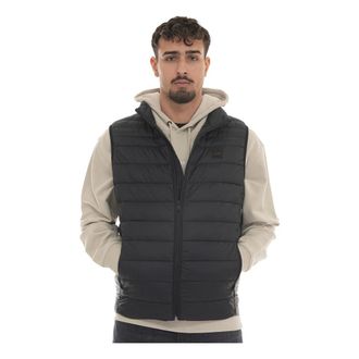 HUGO BOSS Homme, Vestes, Noir, Taille: S Odeno2 Packable Gilet
