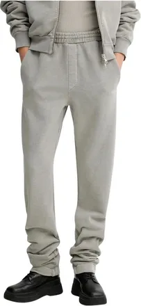 Won Hundred Femme, Pantalons, Gris, Taille: 40 FR Pantalon de jogging en coton