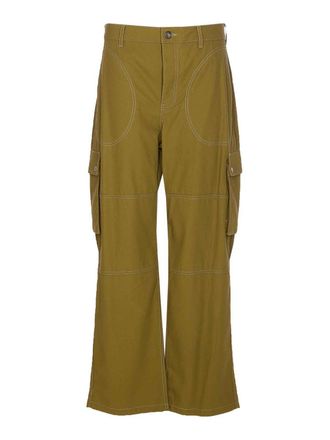 Loewe Pantalons D&eacute;contract&eacute;s - Vert
