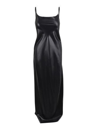 Courr&egrave;ges Abendkleid - Schwarz