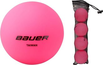 Nike Bauer 1046641 Cool Pink Hockey Ball (4 Stück)