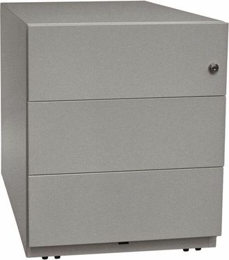 Bisley Note Rollcontainer Silber