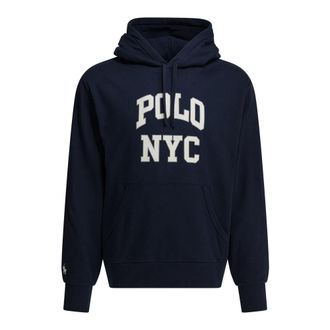 Polo Ralph Lauren Strick-Hoodie - - Sweatshirts & Hoodies - Herren - Blau - L
