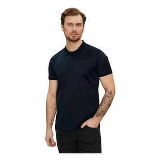 Karl Lagerfeld Homme, Tops, Bleu, Taille: M Square Snap Polo