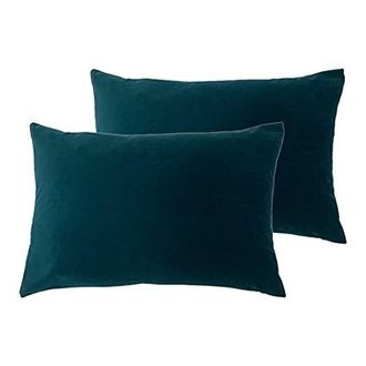 furn. Contra Kissen, Polyester, Teal, 40 x 60cm, 2