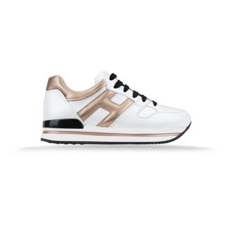Hogan Leder-Schn&uuml;rsneaker f&uuml;r Damen - - Shoes - Damen - Wei&szlig; - 34 EU