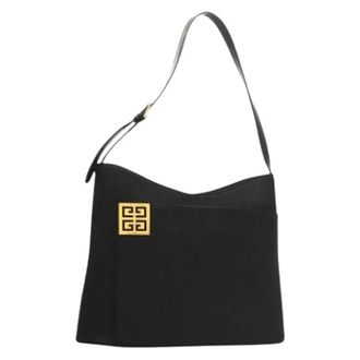 Givenchy Pre-owned Canvas Schultertasche - - Pre-owned - Damen - Schwarzk - ONE SIZE
