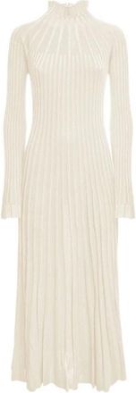 Malo Abito M/L Coste Vani - - Dresses - Damen - Wei&szlig; - S
