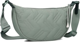 zwei Damen Puffer Tasche Cleo CL50 gesteppte moonbag 2 Liter wasserabweisende quilted Puffy Bag Halbmond-Form, recyceltes Nylon, Stepptasche tragbar als Um