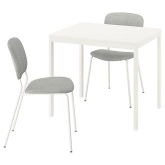 IKEA VIHALS / VIHALS Tisch und 2 St&uuml;hle