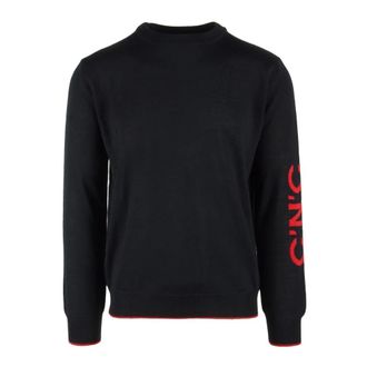 Costume National Homme, Pulls, Noir, Taille: L Pull en Tricot Élégant